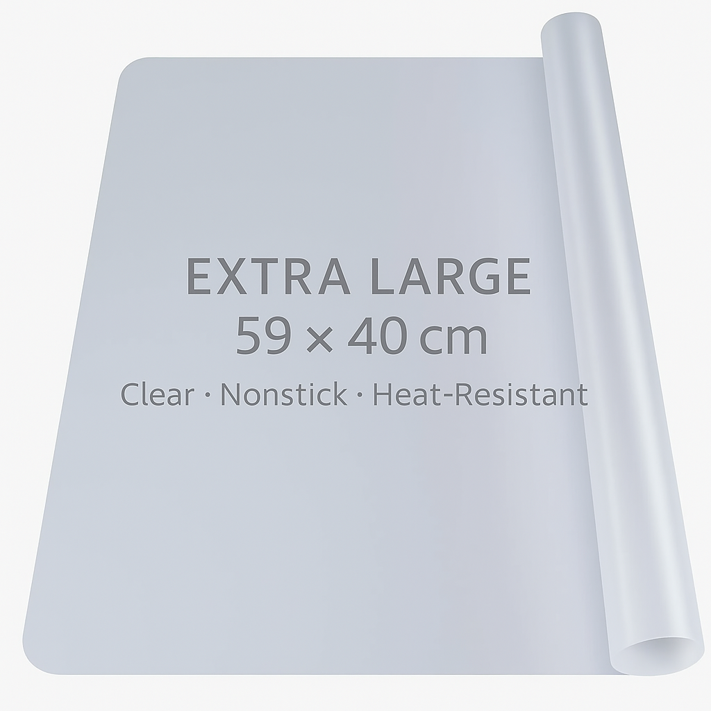 XL Clear Silicone Mat – Nonstick Craft Sheet