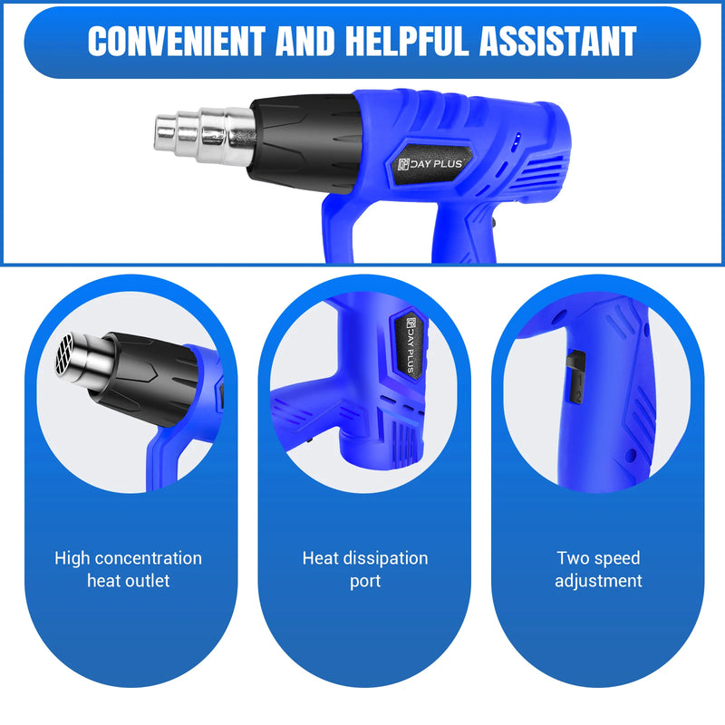2000W Heat Gun -Temperature Control 300℃ / 600℃