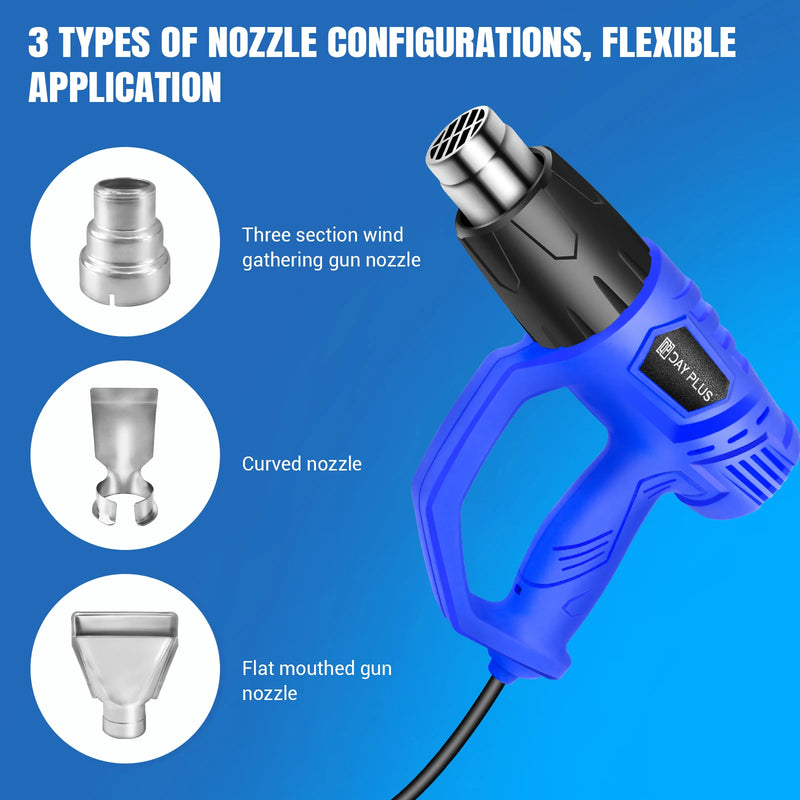 2000W Heat Gun -Temperature Control 300℃ / 600℃